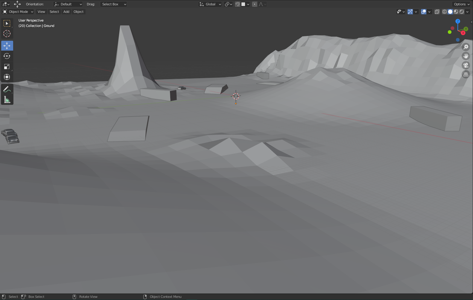 Adding a custom designed terrain in blender to LGSVL simulator. · Issue ...
