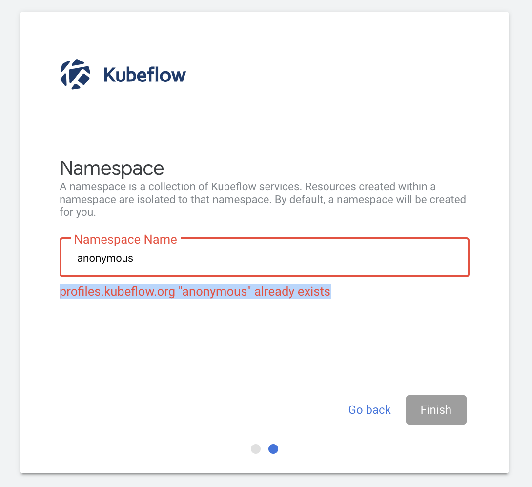Kubeflow Install On Aws Existing Cluster Stuck At Setup Screen · Issue 4648 · Kubeflowkubeflow