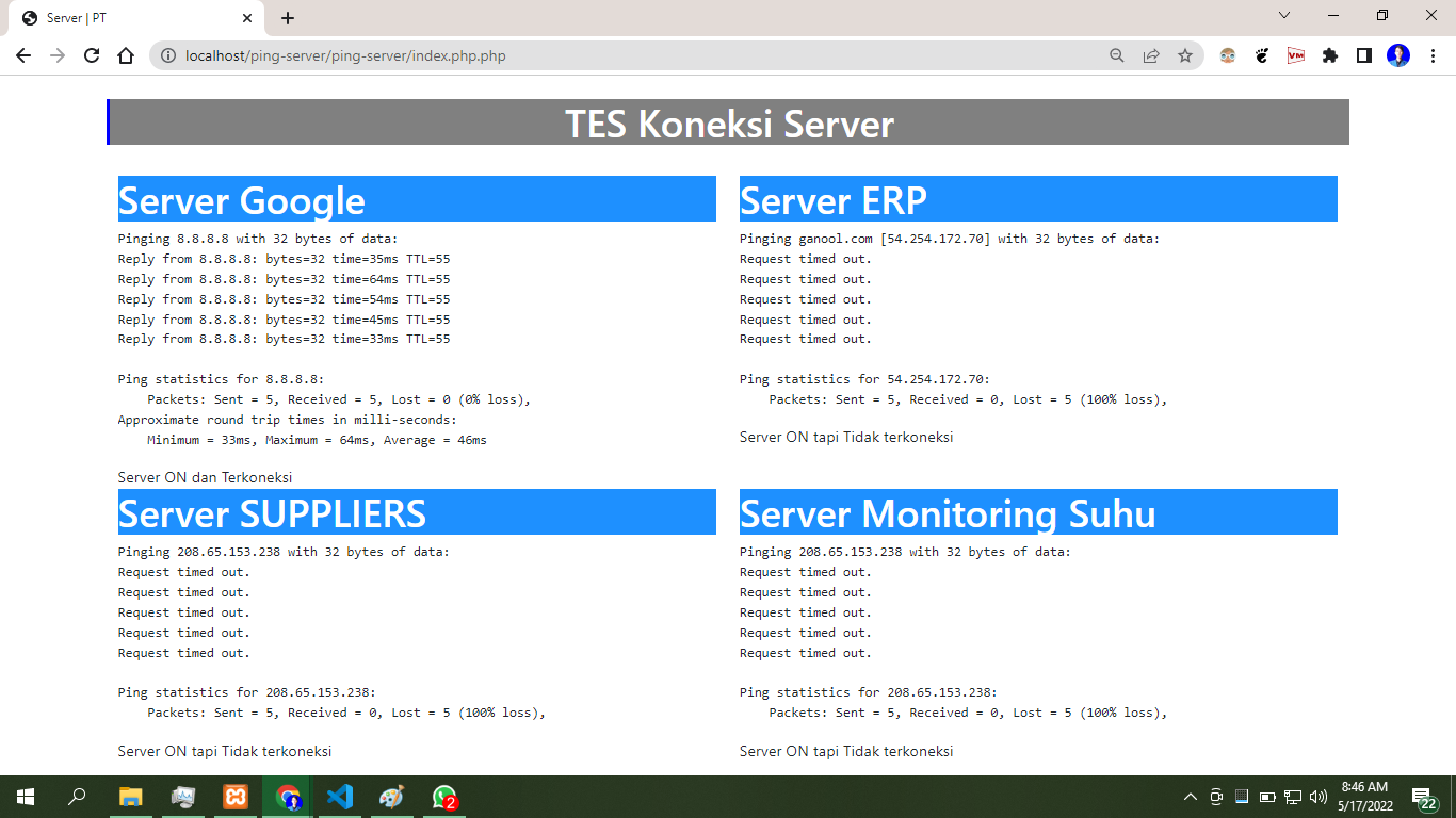 GitHub - adityasyazi/monitoring-server-with-ip-ping: This System to ...