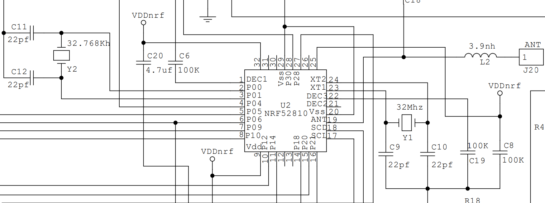 Blinky Sample Flashing But Not Working On Custom Board Nrf52810 Nordic Qanda Nordic Devzone 