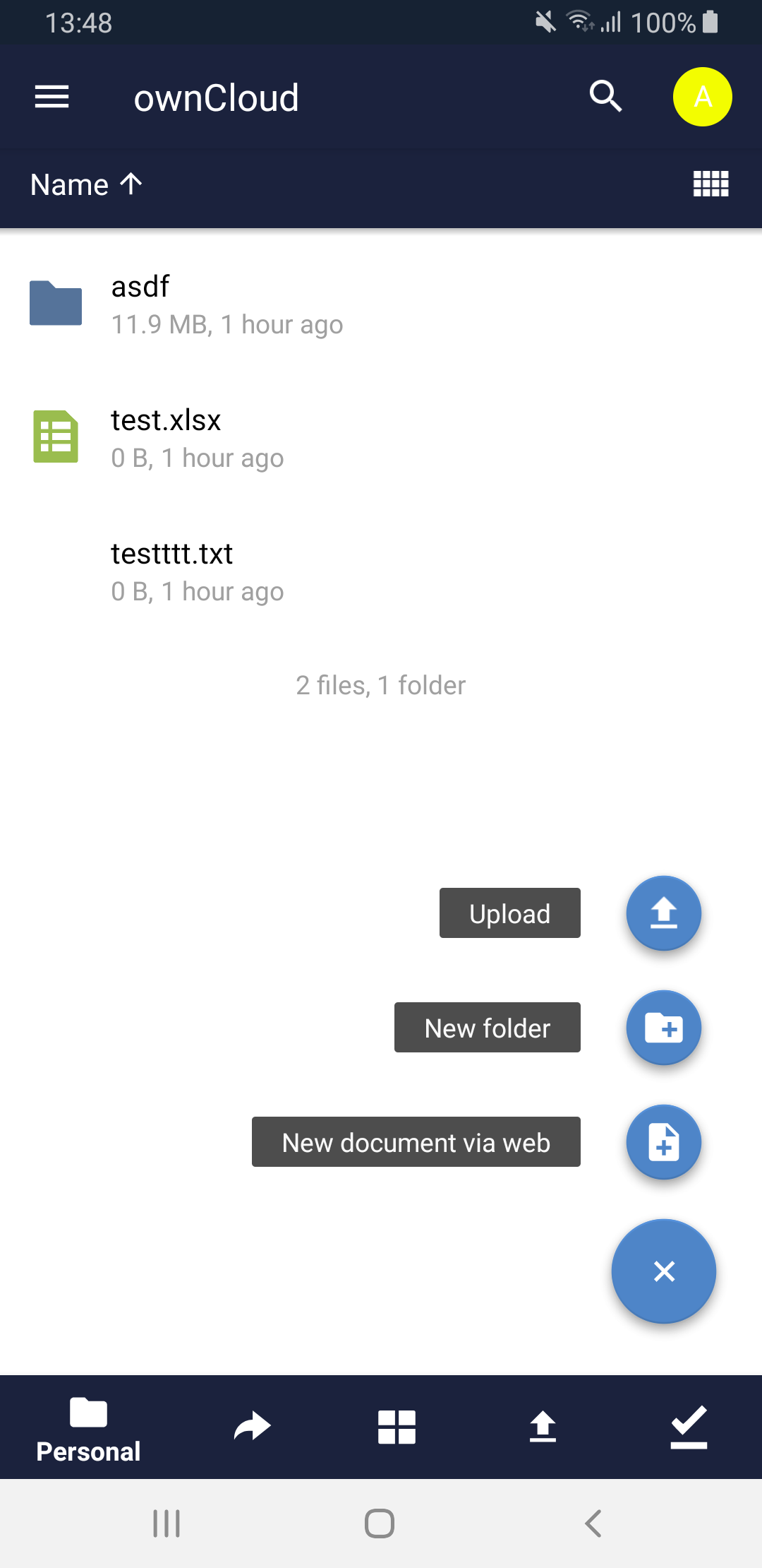 [FEATURE REQUEST] Create new file via Open in Web · Issue #3995 · owncloud/android · GitHub