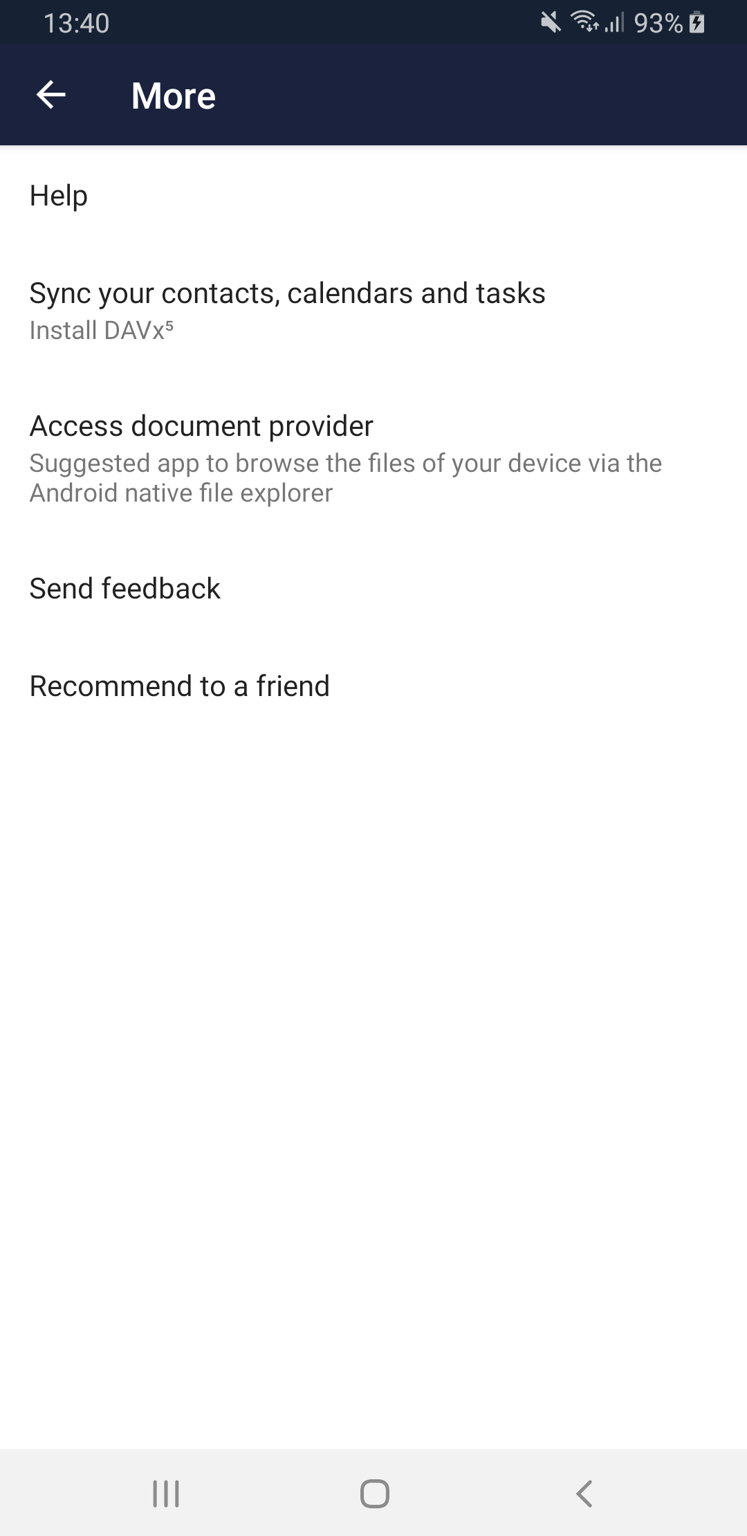 [FEATURE REQUEST] Add suggested app to access document provider · Issue #4028 · owncloud/android ...
