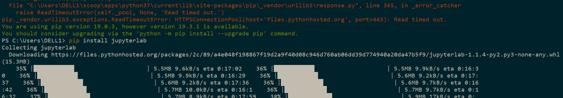 运行 pip install 出现红字 · Issue #177 · neolee/pilot · GitHub
