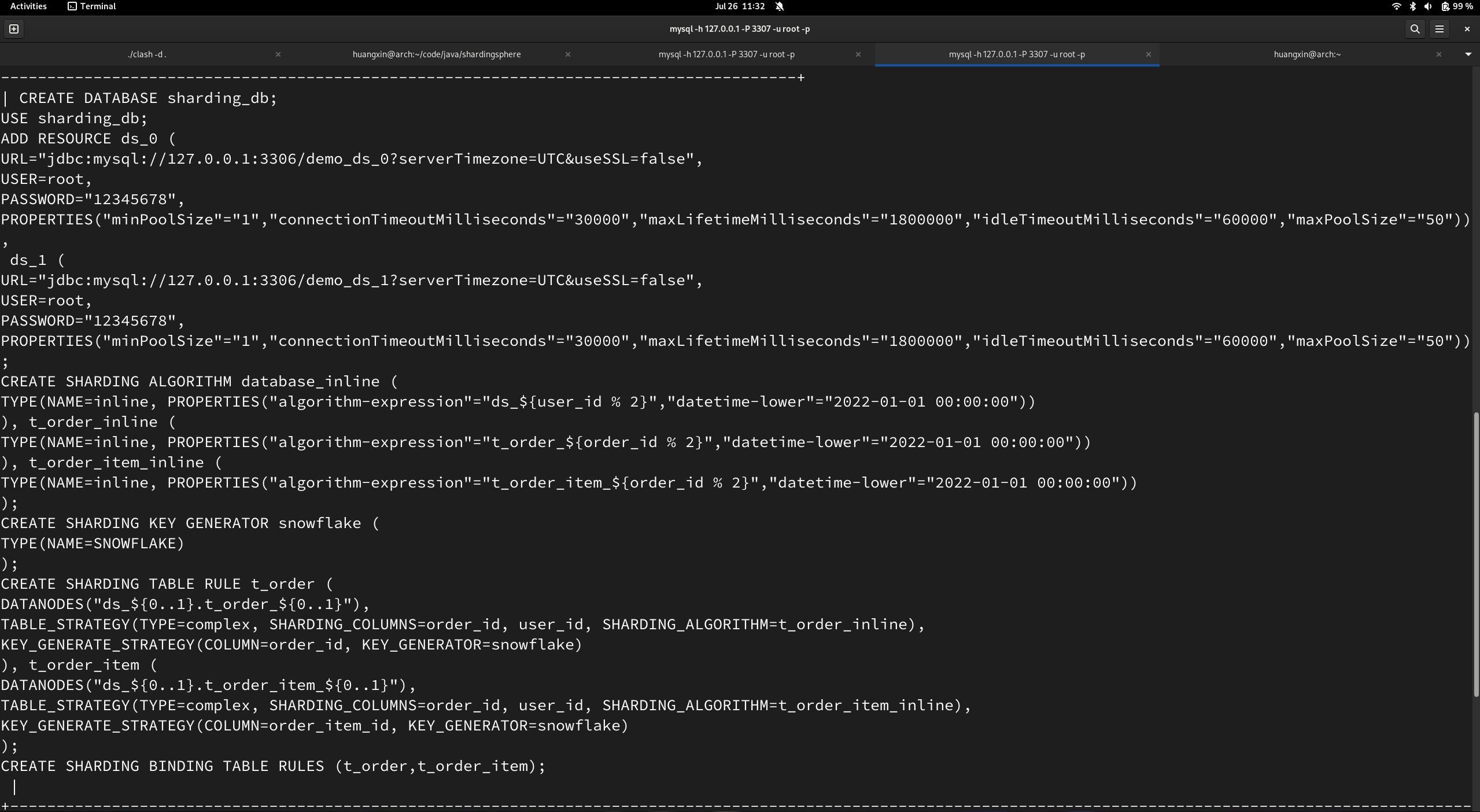 CREATE SHARDING TABLE RULE by isHuangXin · Pull Request #19509 · apache/shardingsphere · GitHub