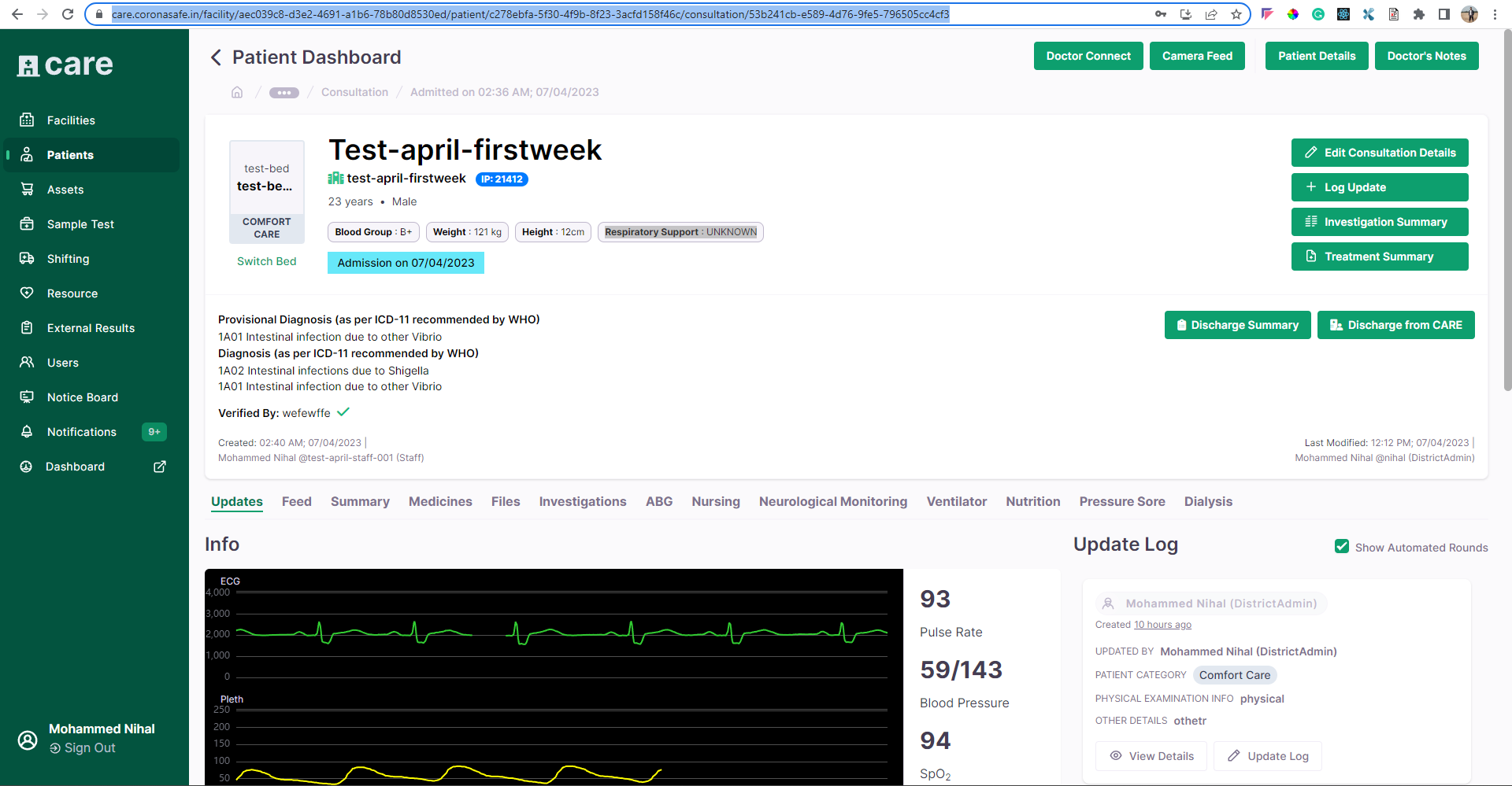 Discharge pop-up medicine details are not getting stored in backend · Issue #5265 · ohcnetwork ...