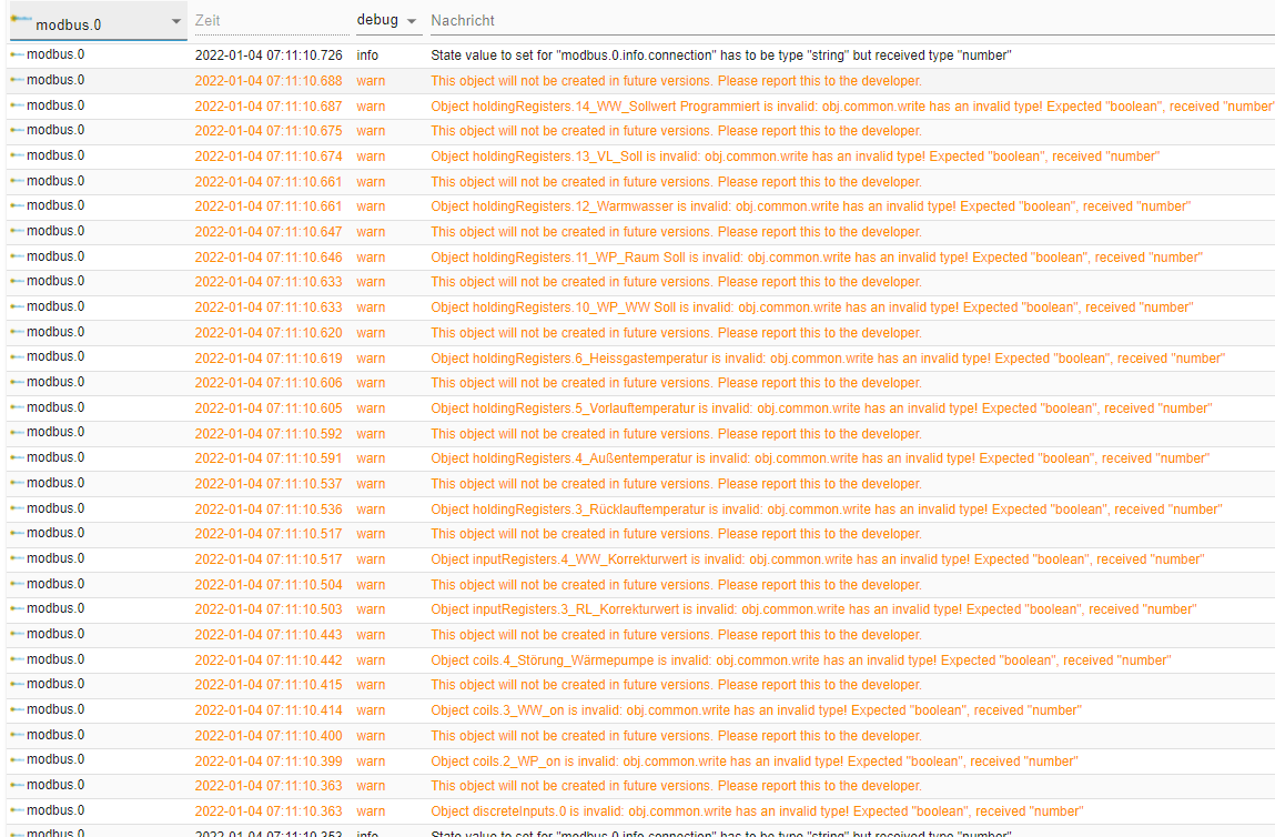 Invalid Type · Issue #202 · ioBroker/ioBroker.modbus · GitHub