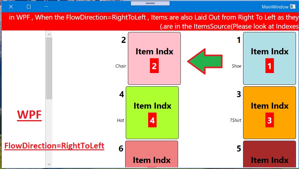 [Bug] CollectionView in Right to Left flow direction Problem · Issue #8260 · xamarin/Xamarin ...