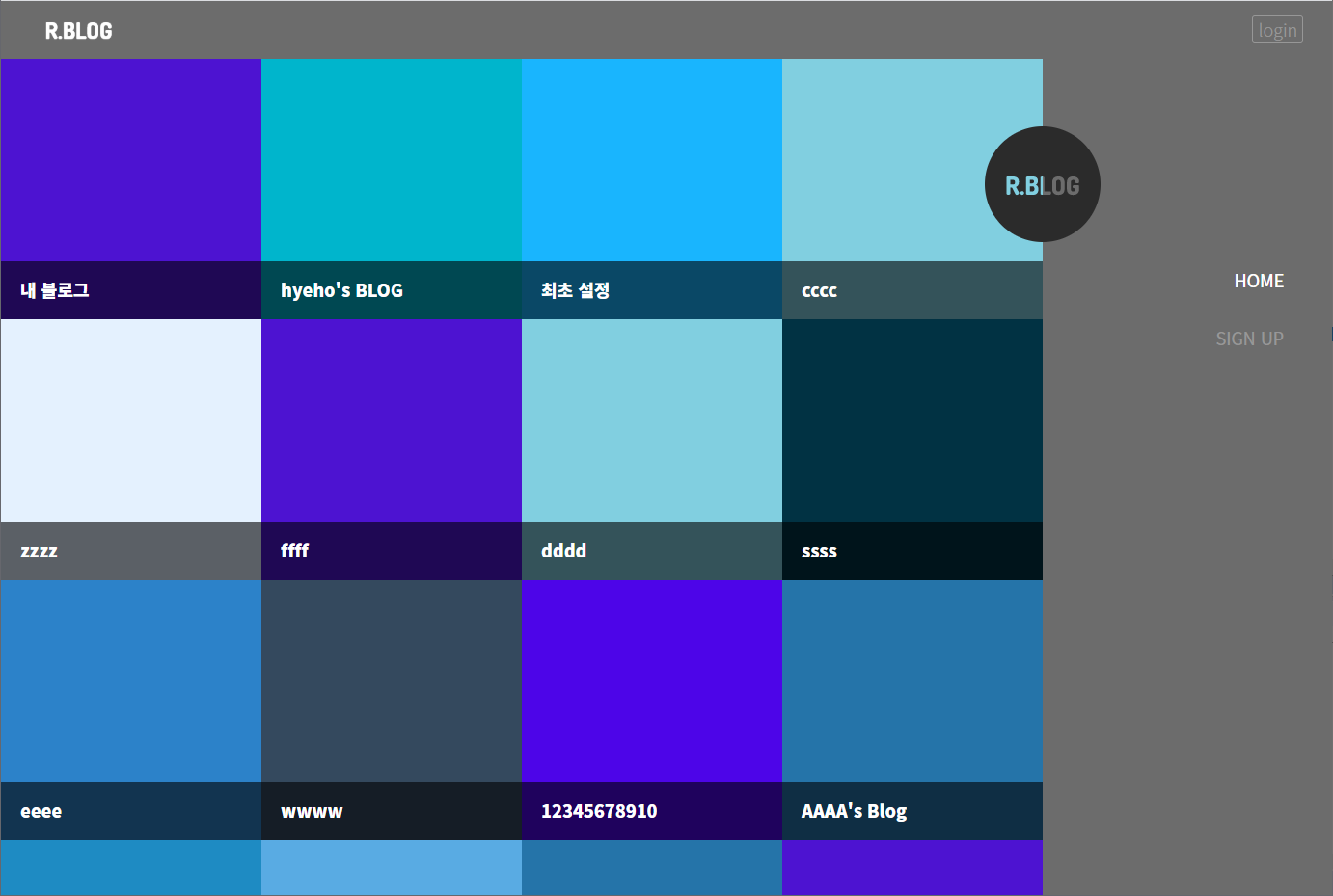 GitHub - Roar-Song/Blog-Example: HTML, javascript, jQuery, CSS, Java, Spring
