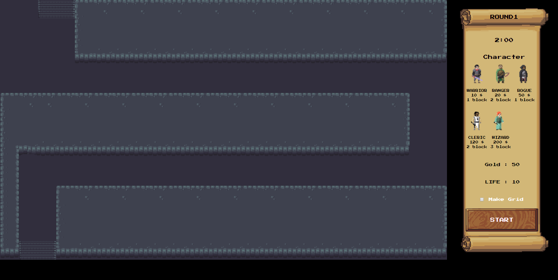 GitHub - Roar-Song/MiniTowerDefense: HTML, javascript, jQuery, CSS