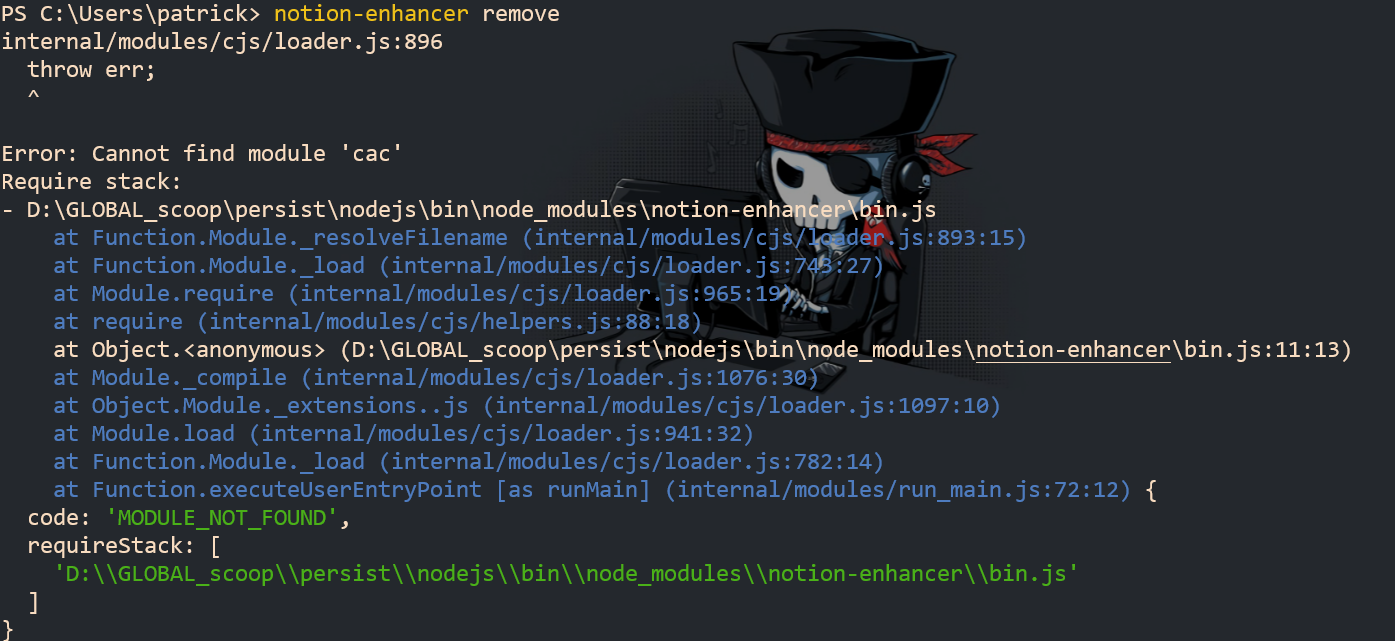 I can‘t install notion-enhancer sucessfully anymore · Issue #109 · notion-enhancer/notion ...
