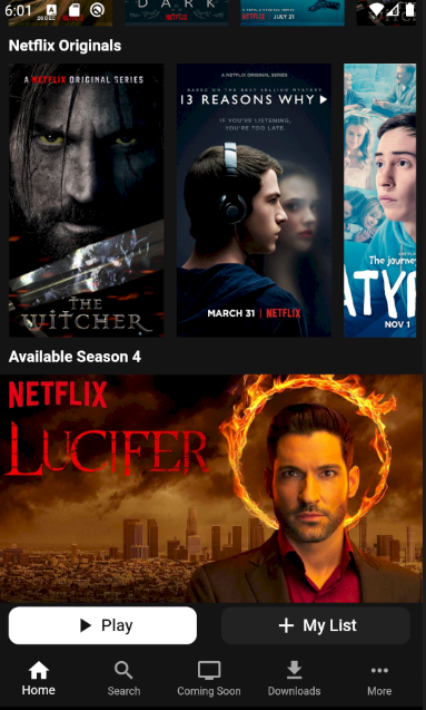 GitHub - orosiferenc3/NetflixClone: This is a Netflix UI Clone app.