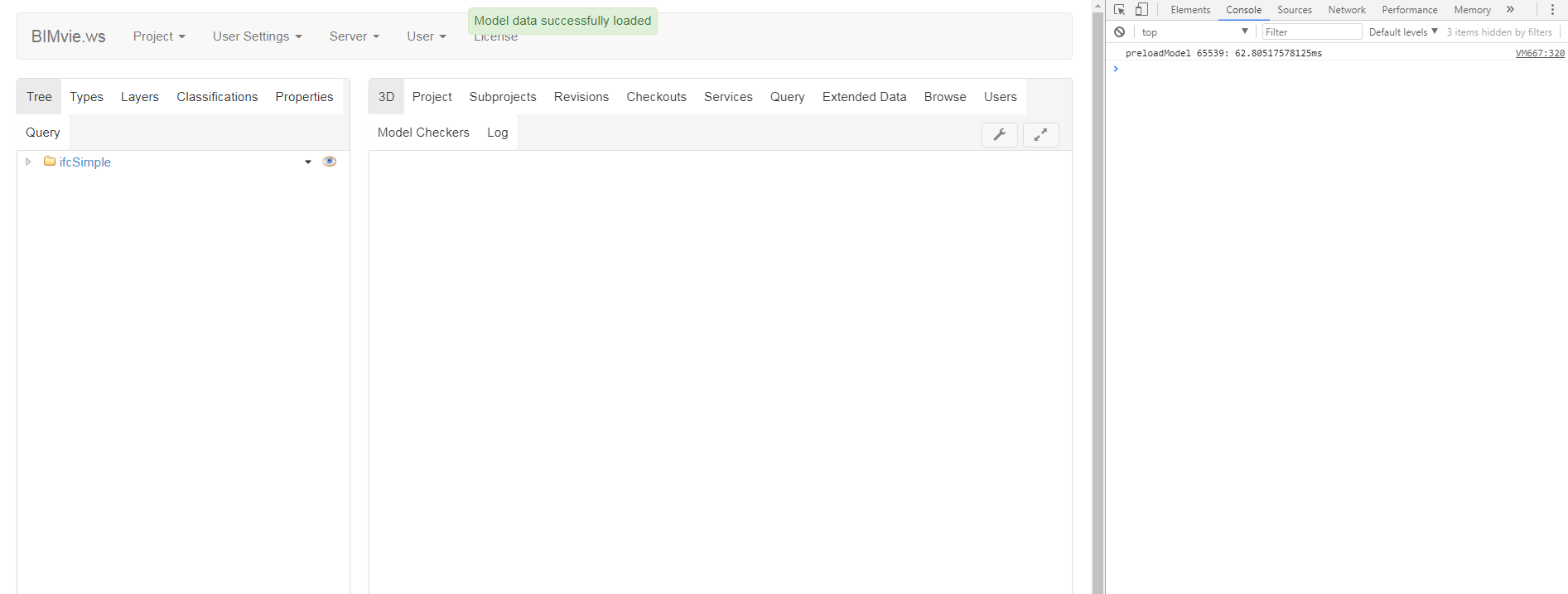 BIMserver can import ifc model but can't render it · Issue #635 · opensourceBIM/BIMserver · GitHub