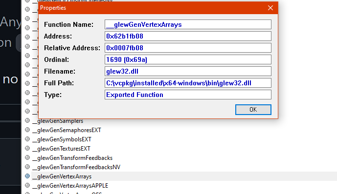 Trying glew32 debug / release for Windows = Access Violation Executing Location Error · Issue ...