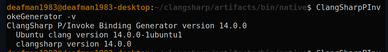 Where is gui generator with p/invoke to cs file? · Issue #351 · dotnet/ClangSharp · GitHub