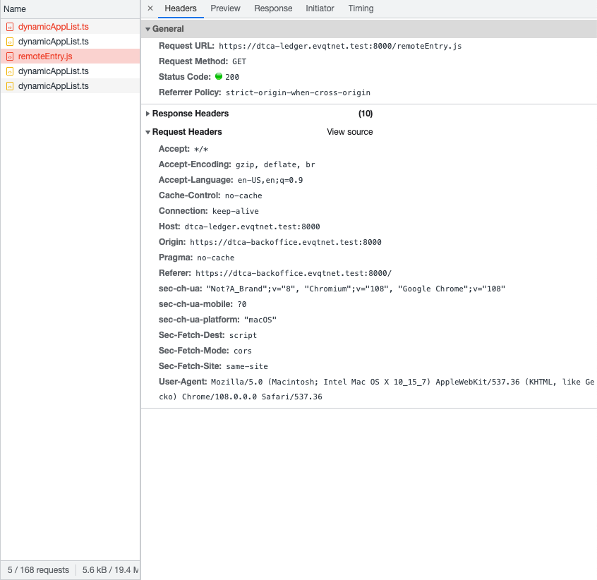 Avoid CORS when requesting remotes modules from host · Issue #249 ...
