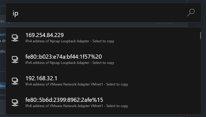 IP address plugin for PowerToys Run · Issue #26665 · microsoft/PowerToys · GitHub