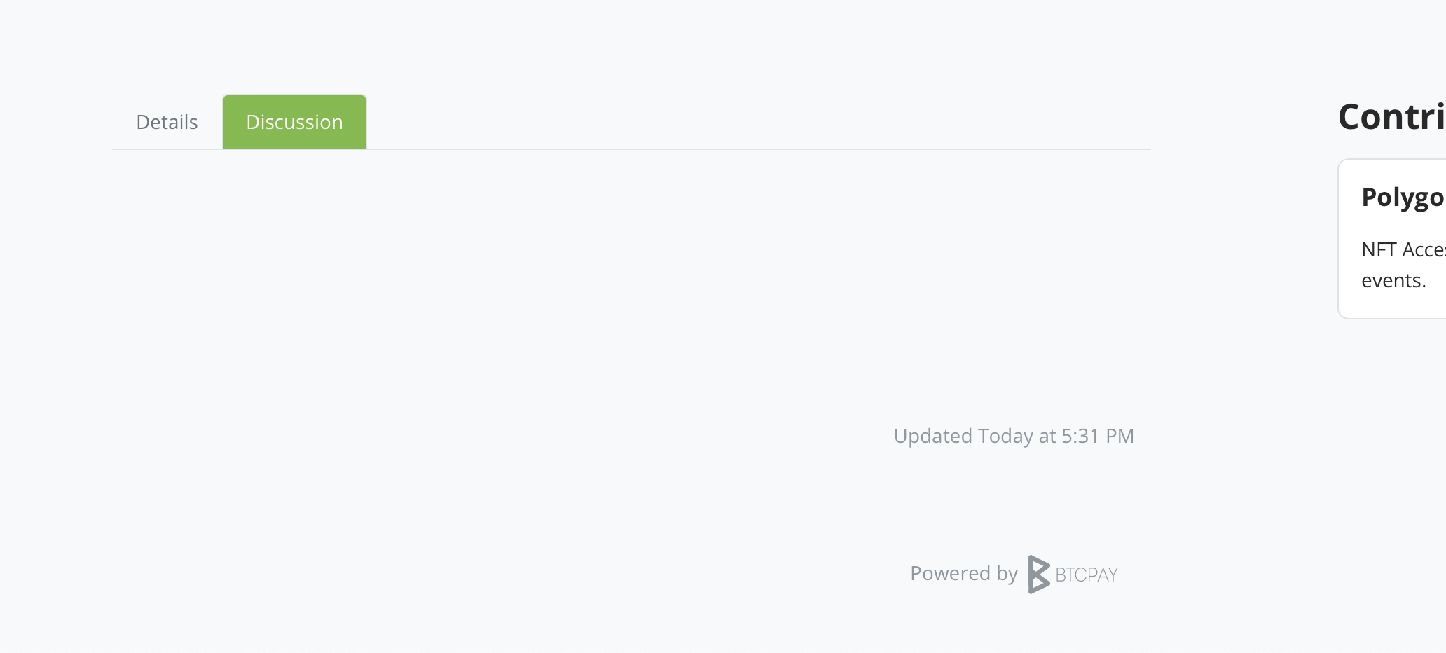 [Bug]: Disqus integration breaks in Crowdfunding store · Issue #4572 · btcpayserver/btcpayserver ...