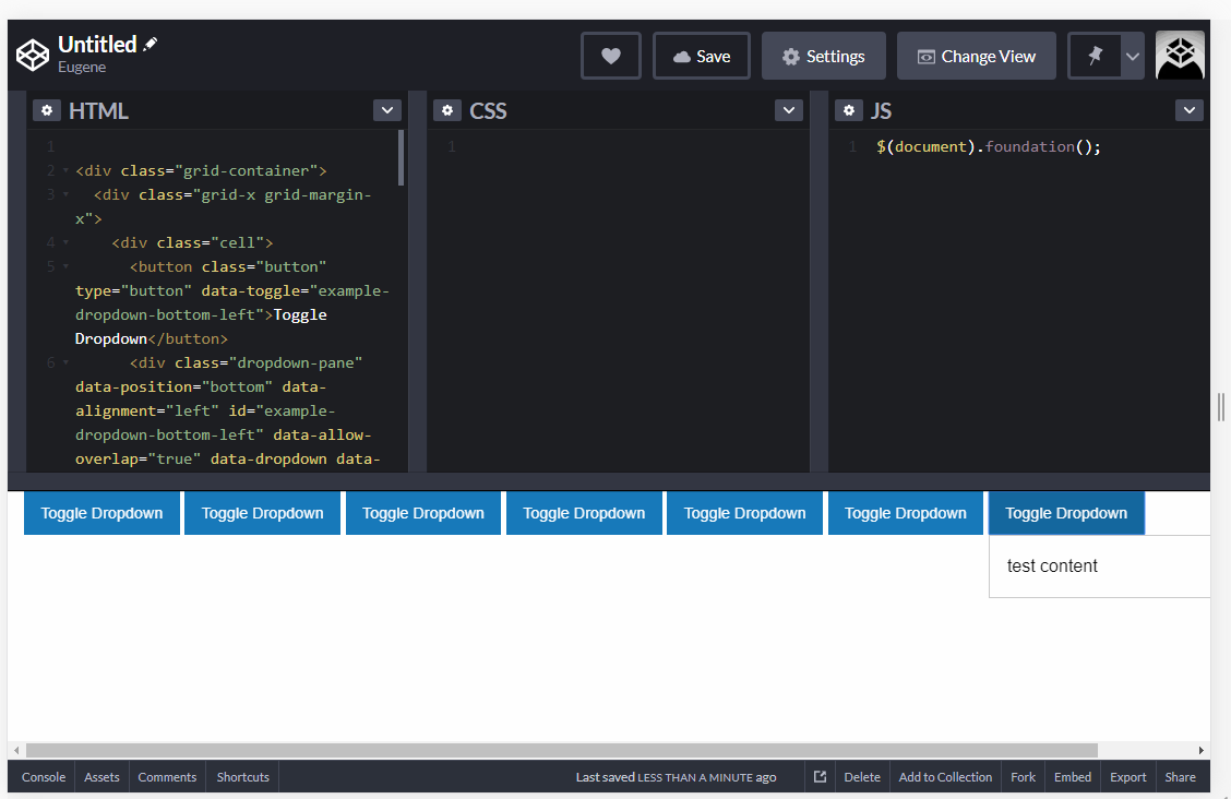 Dropdown explicit positioning doen't work as expected · Issue #12057 ...