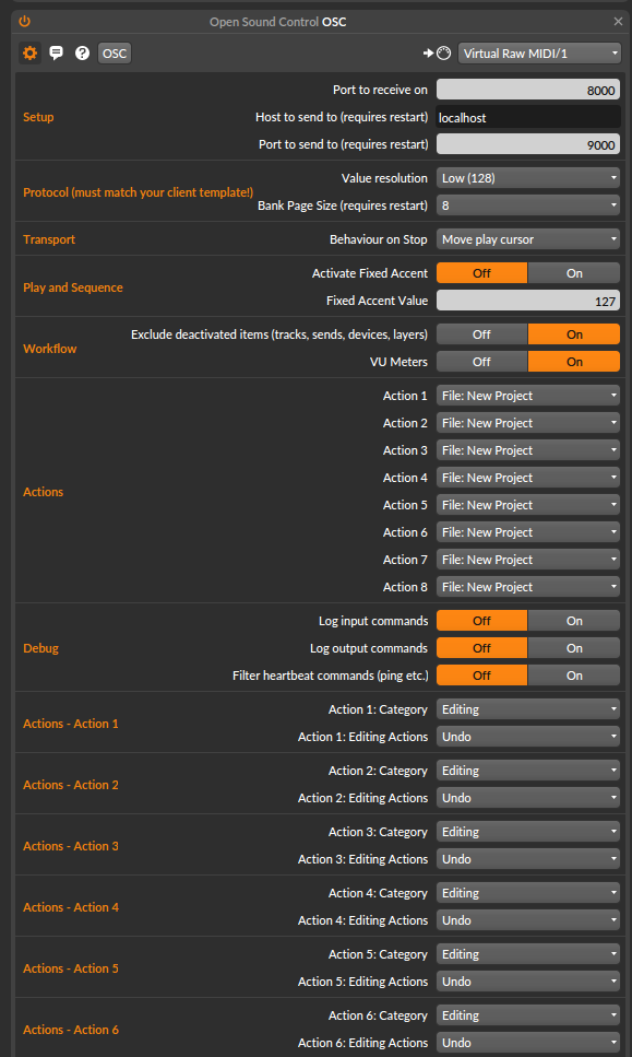 Issues with OSC controller for Bitwig on Linux · Issue #278 · git-moss/DrivenByMoss · GitHub