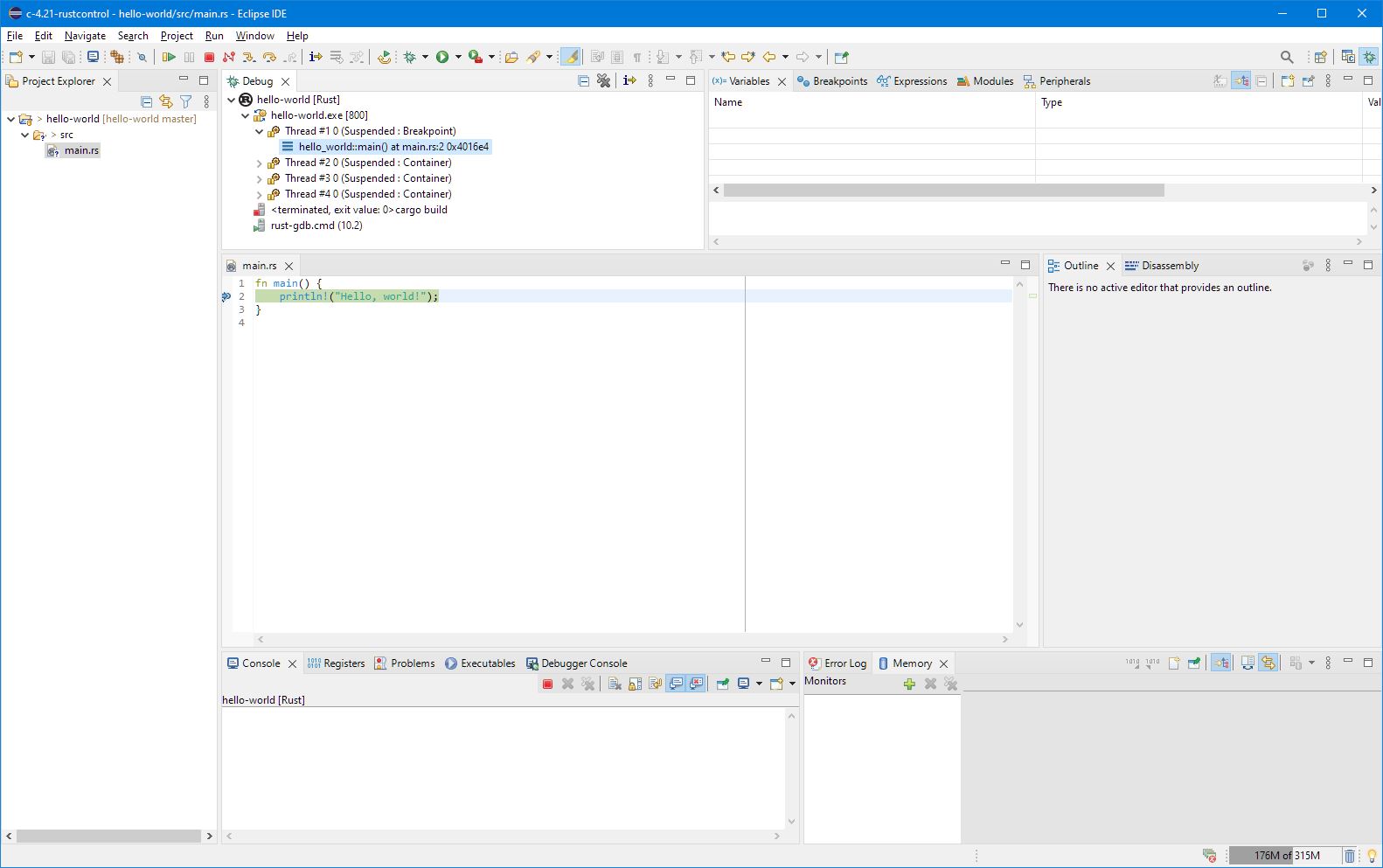 Launching a debug session fails. · Issue #379 · eclipse-corrosion/corrosion · GitHub