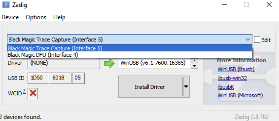 Unable to open USB device "Failed to open ST-Link device 0483:374e - Access denied (insufficient ...