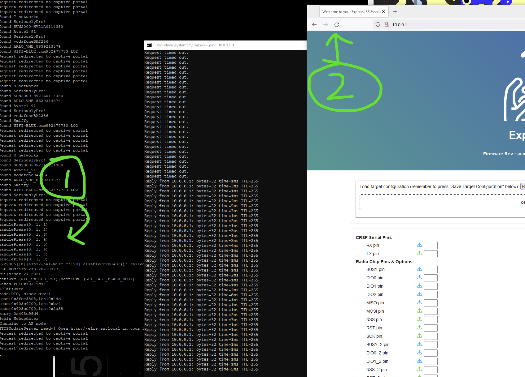 ELRS AP drops out during ELRS AP scanning resulting in failure to save settings. · Issue #2402 ...