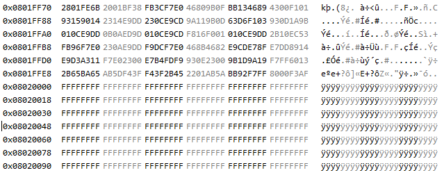 Unable to flash second second sector on H750 · Issue #632 · blackmagic-debug/blackmagic · GitHub
