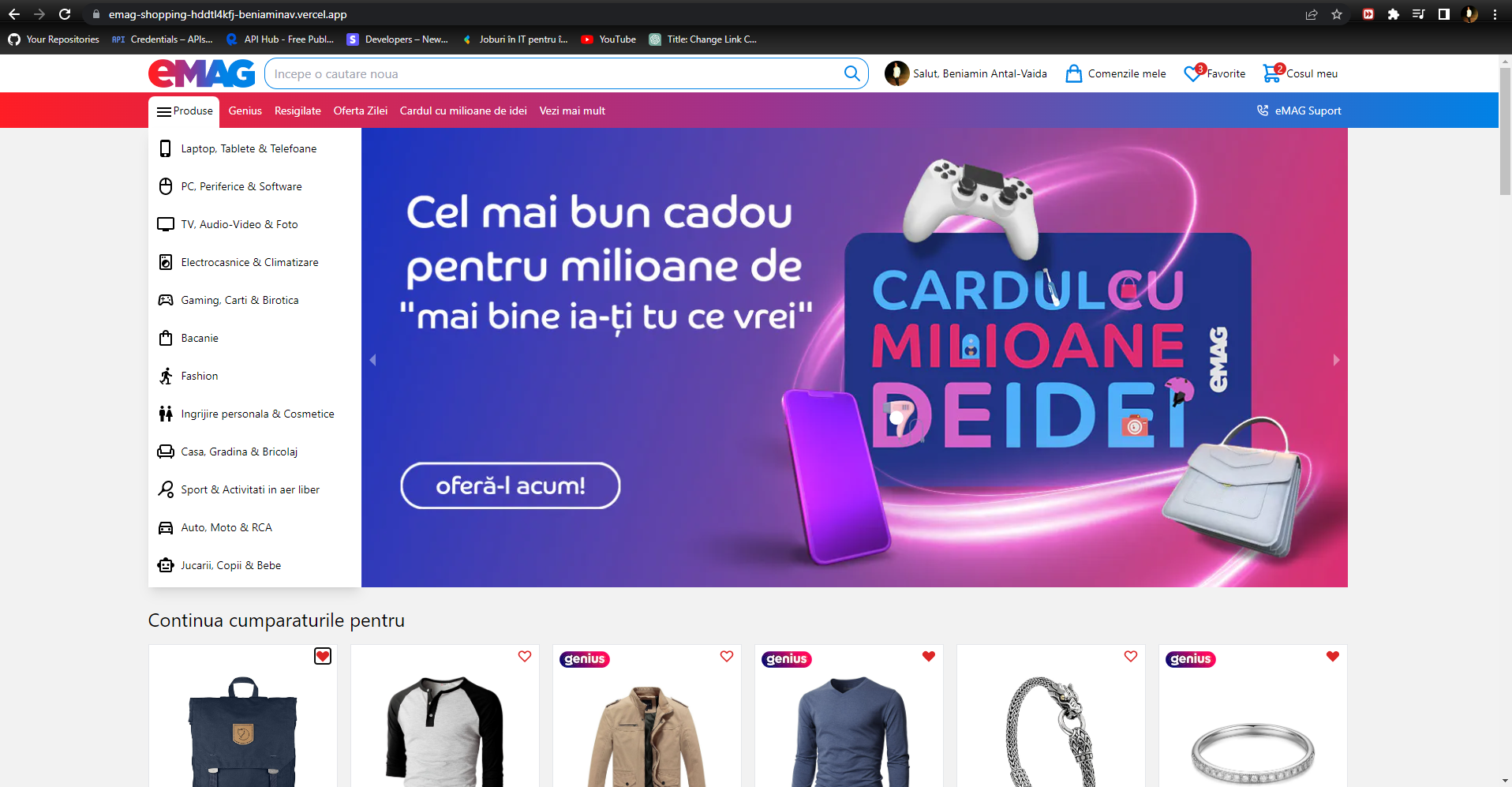 GitHub - BeniaminAV/Emag-Shopping-App: ReactJs, NEXT.JS, Webhooks, Stripe Checkout, Firestore ...