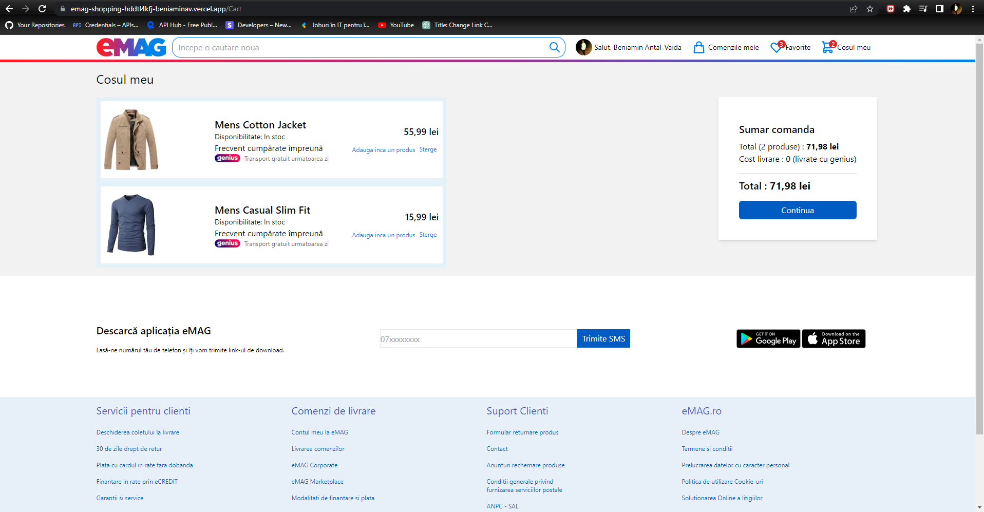 GitHub - BeniaminAV/Emag-Shopping-App: ReactJs, NEXT.JS, Webhooks, Stripe Checkout, Firestore ...