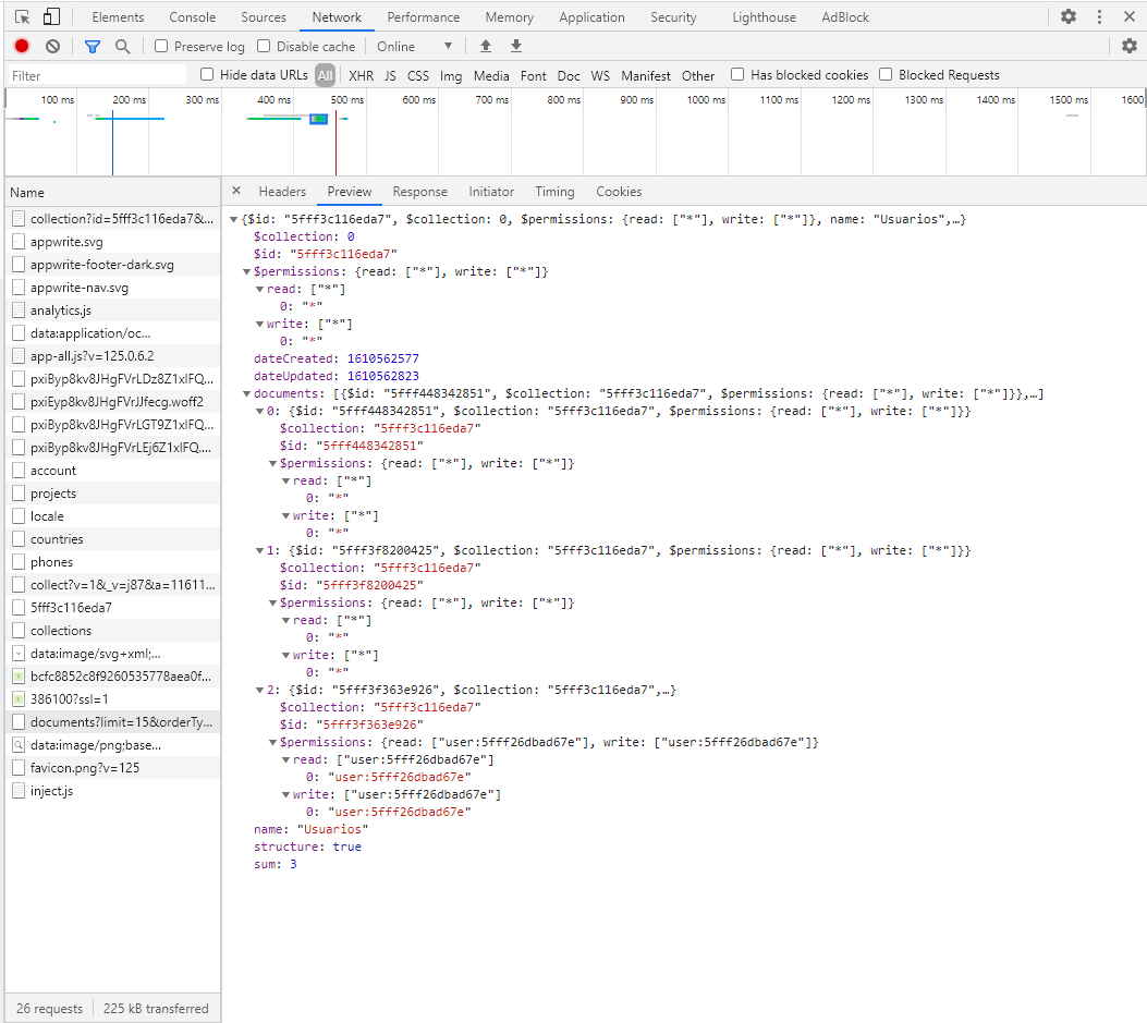 Can't see documents · Issue #822 · appwrite/appwrite · GitHub