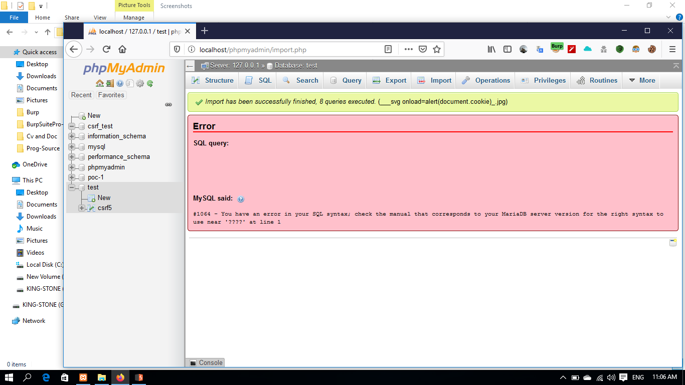 restrict some types of uploads · Issue #15541 · phpmyadmin/phpmyadmin ...