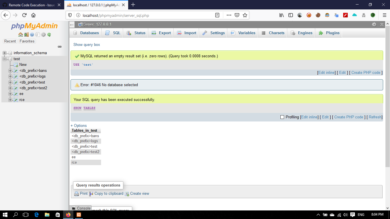 Corrupt internal DB allows more permissions · Issue #15576 · phpmyadmin/phpmyadmin · GitHub