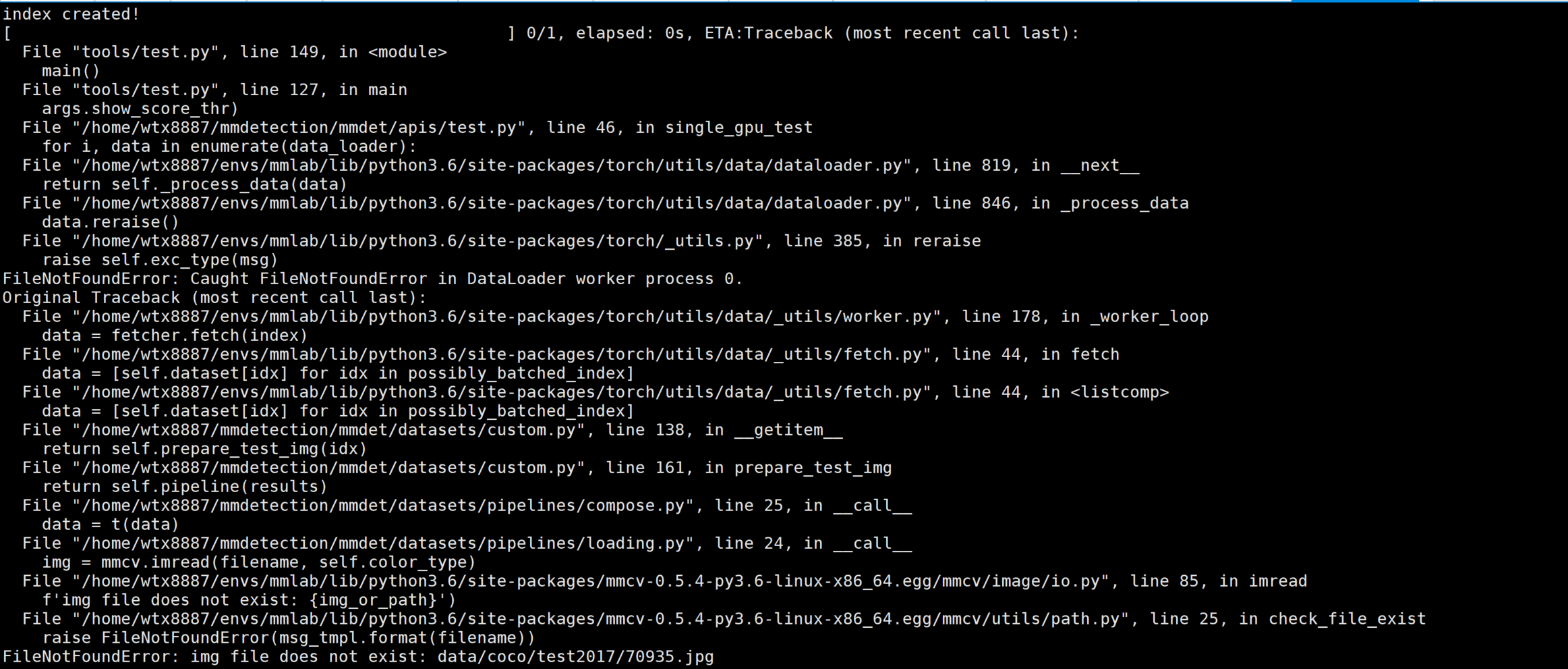 How Can I Output Test Datasets Detection Results Without A Label · Issue 2772 · Open Mmlab