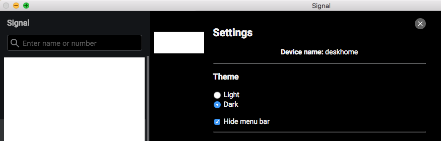 Signal > Settings > Hide menu bar option has no effect on macOS · Issue #2705 · signalapp/Signal ...