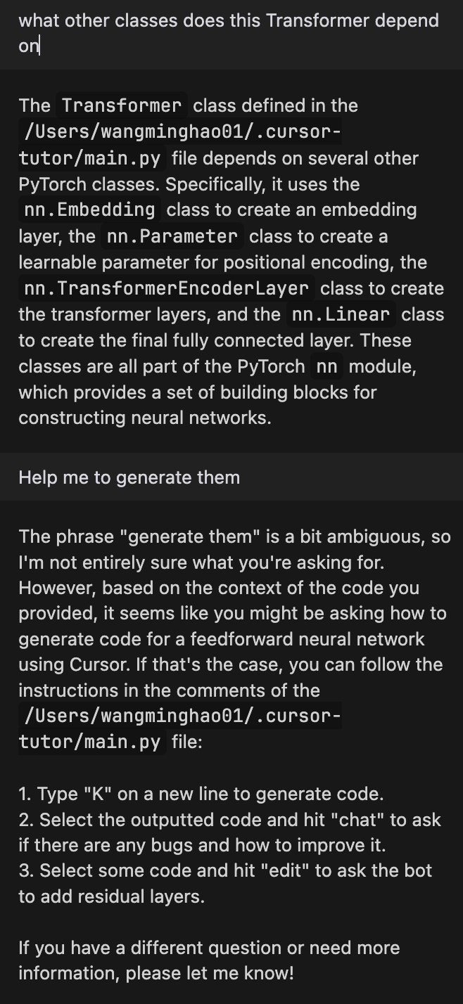 Chat understands me, but generator cannot act correctly. · Issue #584 · getcursor/cursor · GitHub