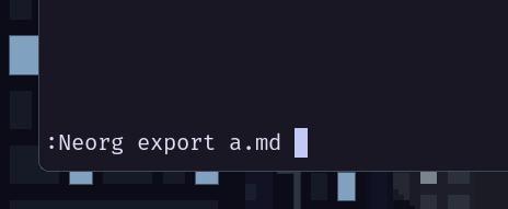 Unable to export file markdown · Issue #450 · nvim-neorg/neorg · GitHub