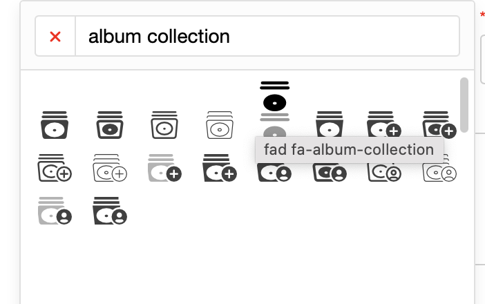 Bug Duotone Album Collection Problem · Issue 19345 · Fortawesomefont