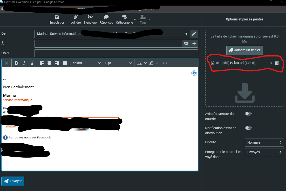 drag and drop attachments on Chrome · Issue #8320 · roundcube/roundcubemail · GitHub