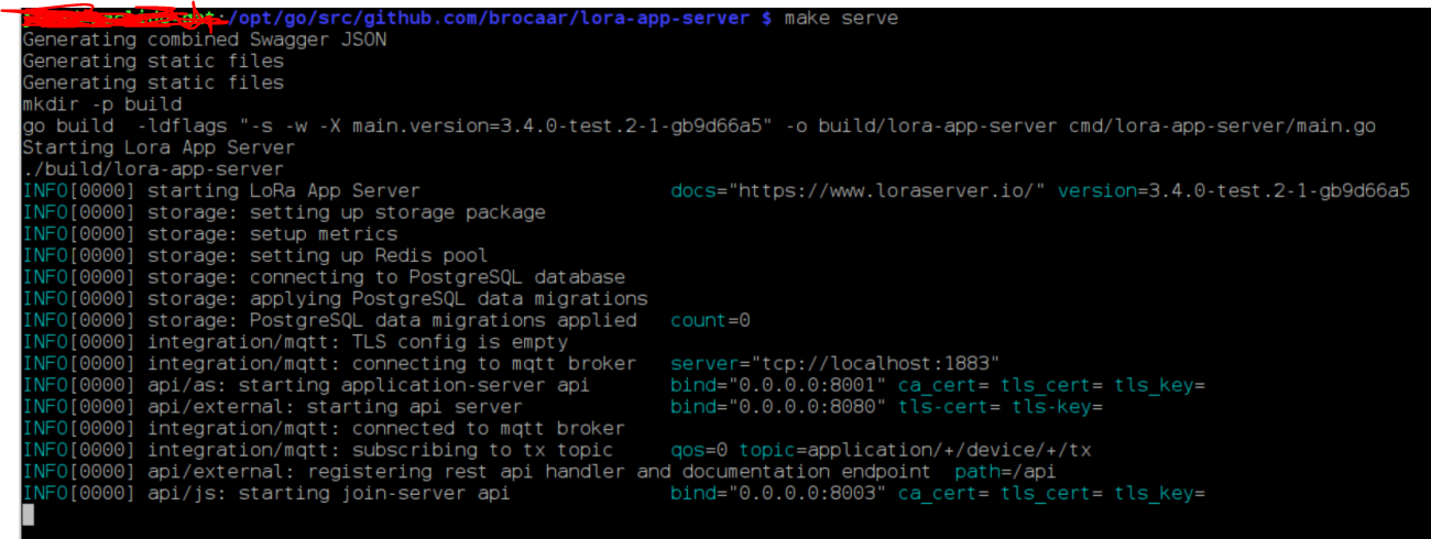 Web Interface Not Working Well After Building Chirpstack Application Server · Issue 384