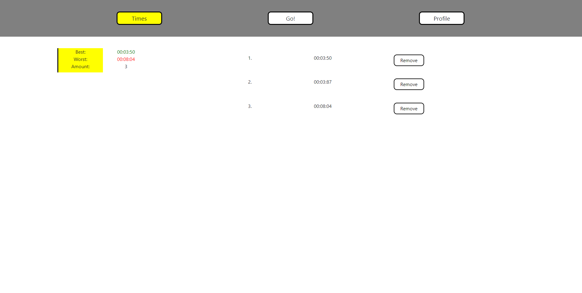 GitHub - wiotrek/timer: Rubik's Cube timer.
