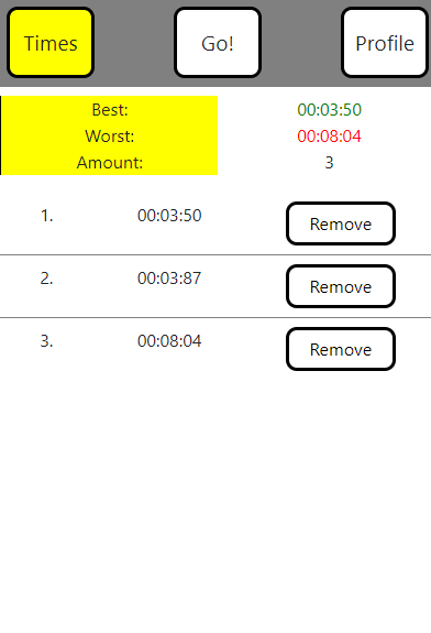 GitHub - wiotrek/timer: Rubik's Cube timer.