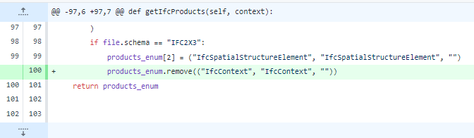 BlenderBIM: Can't assing ifc class from "IfcContext" when working in IFC 2x3 · Issue #2055 ...