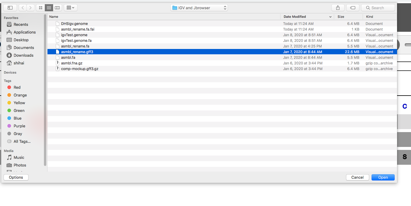 load local fasta and gene annotation file as reference · Issue #123 · igvteam/igv-webapp · GitHub