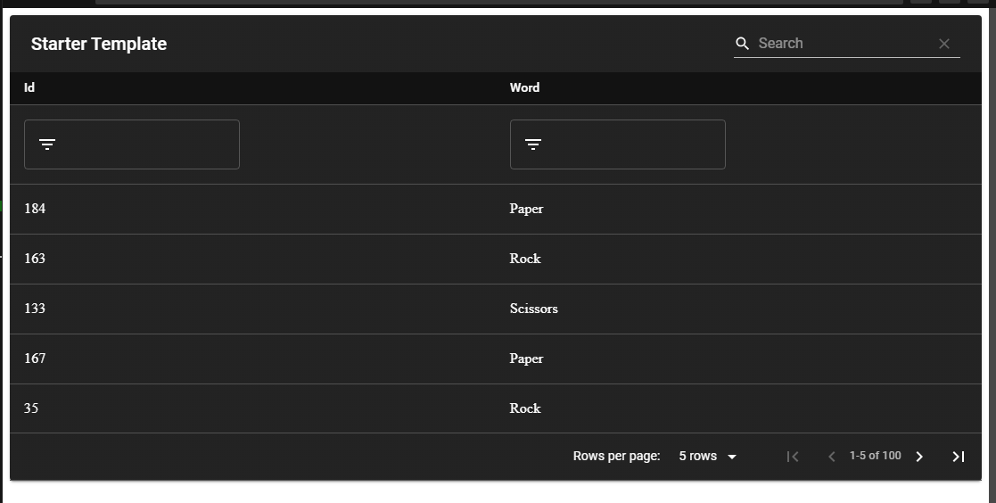 Table Header Not Colored Correctly In Dark Theme · Issue 794 5793