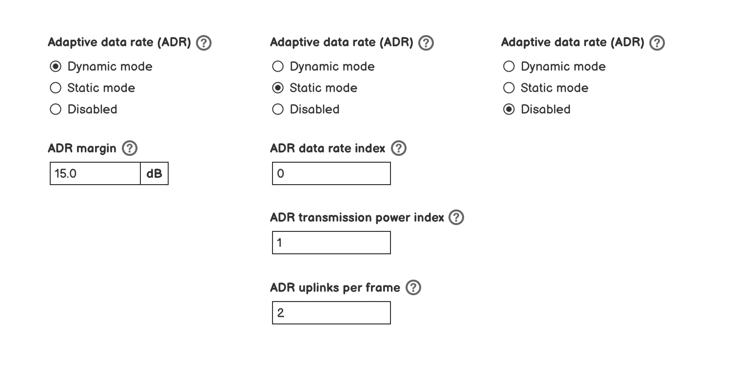Use new ADR API for ADR settings in the Console · Issue #5628 · TheThingsNetwork/lorawan-stack ...