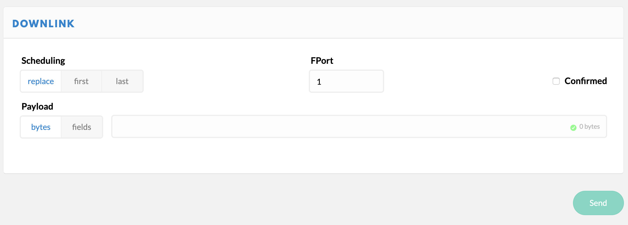 Downlink scheduling in console · Issue #2233 · TheThingsNetwork/lorawan-stack · GitHub