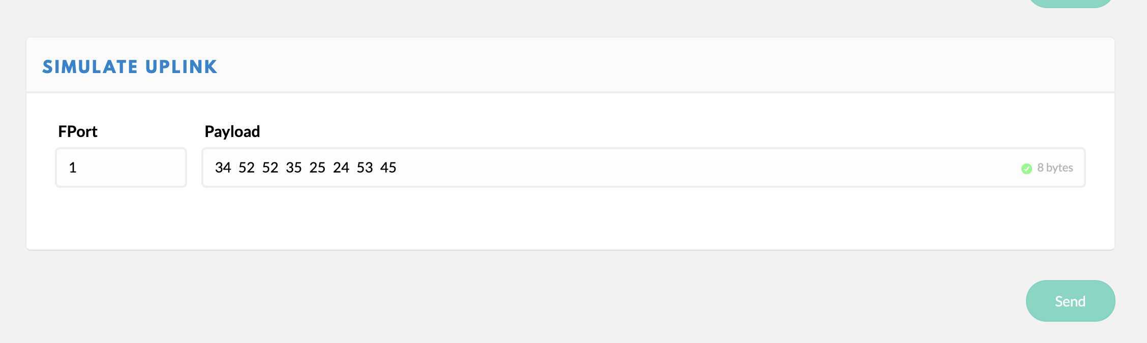 Simulate uplinks in the console · Issue #2234 · TheThingsNetwork/lorawan-stack · GitHub