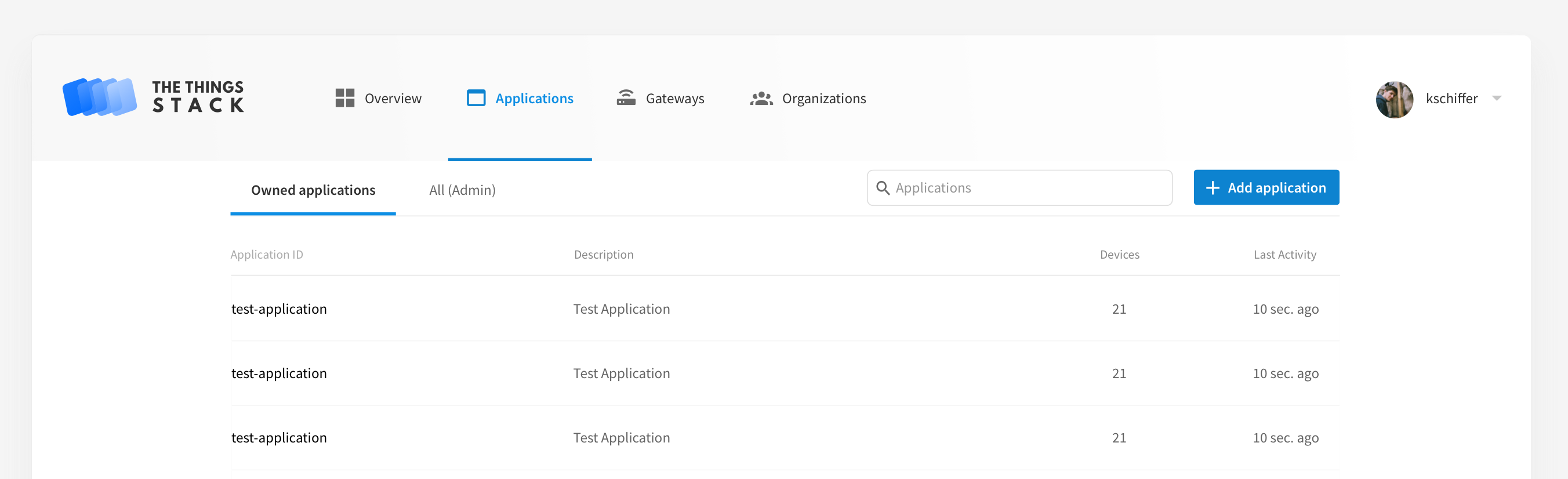 Allow admins to see all gateways and applications in the tenant · Issue #2444 · TheThingsNetwork ...