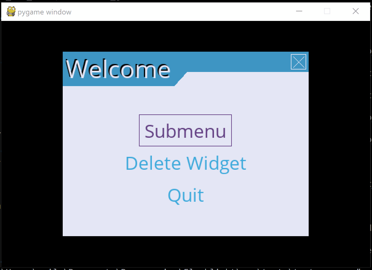 Issue when removing a widget in runtime · Issue #202 · ppizarror/pygame-menu · GitHub